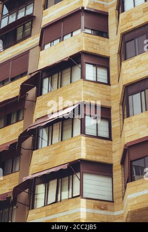 Vertical shot of a modern building in Mexico City Stock Photo - Alamy