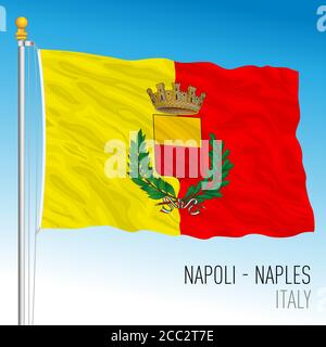 City Map Naples Italy Europe vector illustration Stock Vector Image ...
