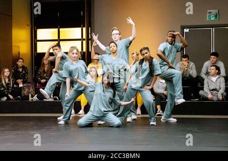 WORK IT, from left: Bianca Asilo, Sabrina Carpenter, Nathaniel ...