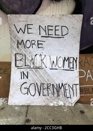 Seattle, USA – Jun 9, 2020: CHAZ sign late in the day on Capitol Hill ...