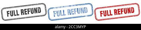 Full Refund Rubber Stamp set Vector Stock Vector Image & Art - Alamy