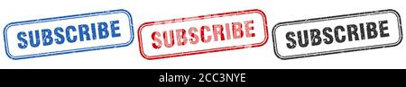 subscribe now stamp. subscribe now rectangular stamp isolated on white ...