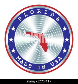 Florida map icon Stock Vector Image & Art - Alamy