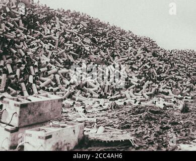 WWI Somme French artillery Stock Photo - Alamy