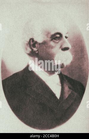 Francesco Crispi, Italian patriot and statesman, among the main ...