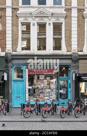 The Medici Gallery card shop in Thurloe Street, South Kensington ...