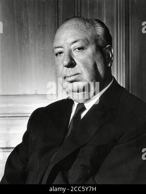 Portrait photo of the film director Alfred Hitchcock - publicity photo ...