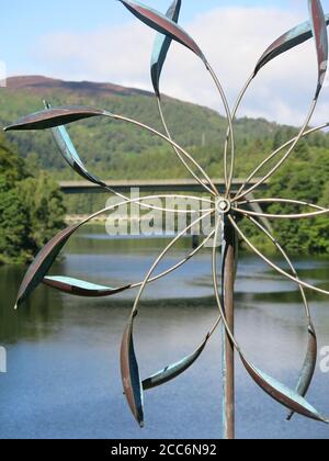 Loch Faskally and Green Park Hotel Pitlochry Scotland March 2015 Stock ...