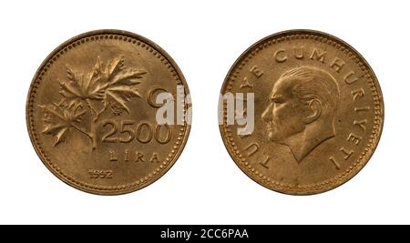 Coins of the Republic of Turkey. The money made from the mine in Turkey ...