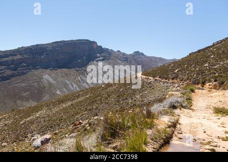 Panorama along the 4x4 Trail of Matroosberg, east of Ceres, Western ...