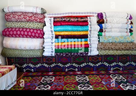 The room where the beds are stacked in traditional Turkish houses ...