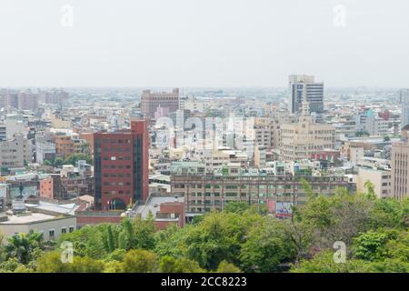 Changhua, Taiwan - Changhua City view from Mt. Bagua Great Buddha ...