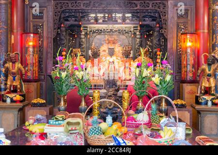 Yunlin, Taiwan - Xiluo Guangfu Temple in Xiluo, Yunlin, Taiwan. The ...