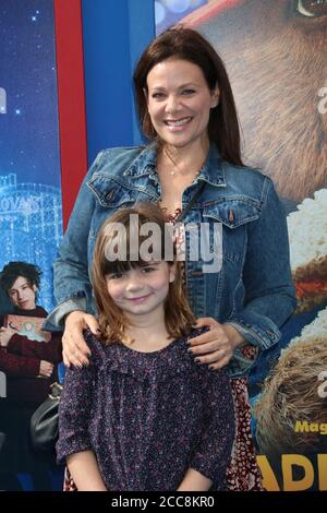 Meredith Salenger, Alice Rigney Oswalt and Patton Oswalt at the Sony ...