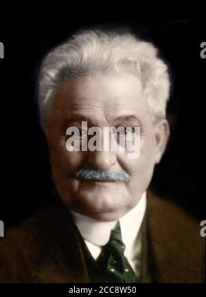 Portrait of the composer Leos Janacek (1854-1928). Museum: PRIVATE ...
