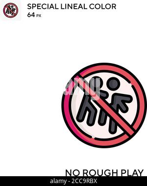 Cancel Special lineal color vector icon. Illustration symbol design ...