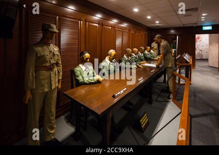 Signing of the Japanese Surrender at Singapore, 1945 Admiral Lord Louis ...
