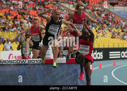 Jacob Araptany , Evan Jager and Noureddine Smaïl 2eme Stage 3000 M ...