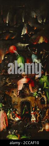 The Last Judgment (Triptych, right panel). Museum: Groeningemuseum ...