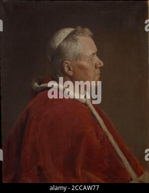 Portrait of the Pope Pius X (1835-1914). Museum: PRIVATE COLLECTION ...