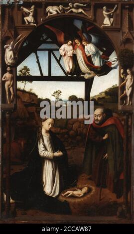'The Nativity of Christ (The Holy Night)', early 16th century Artist ...