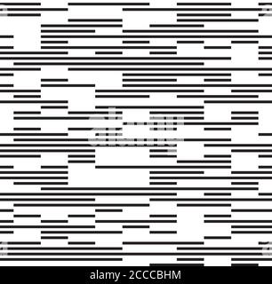 Seamless pattern with horizontal black segments Stock Vector Image ...