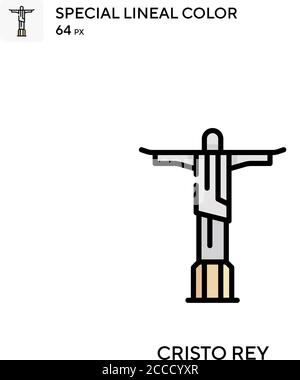Cristo rey vector icon. Modern vector illustration concepts. Easy to ...