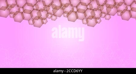 modern geometric hexagonal shape design element Stock Photo - Alamy