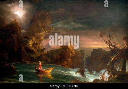 The Voyage of Life: Manhood - by Thomas Cole, 1842 Stock Photo - Alamy