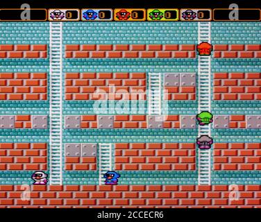 Battle Lode Runner - PC Engine Videogame - Editorial use only Stock ...