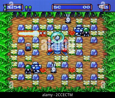 Bomberman '94 - PC Engine Videogame - Editorial use only Stock Photo ...
