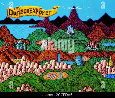Dungeon Explorer - PC Engine Videogame - Editorial use only Stock Photo ...