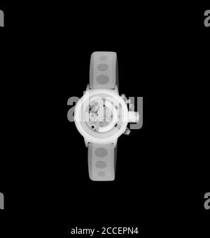 Designer watch, X-ray Stock Photo - Alamy