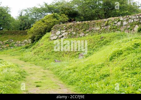 Ruins of Hara Castle Stock Photo - Alamy