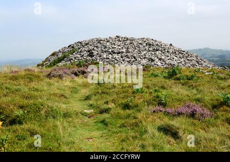 Garn Fawr Iron Age hill fort with Bronze Age origin Garn Goch Black ...