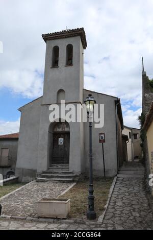 Montefusco - Porta e chiesa di San Bartolomeo Stock Photo - Alamy