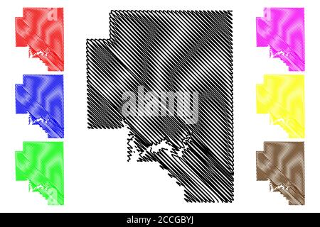 Moultrie County, Illinois (U.S. county, United States of America, USA ...