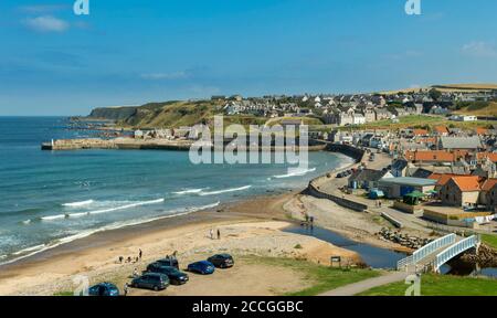cullen beach stream Stock Photo - Alamy