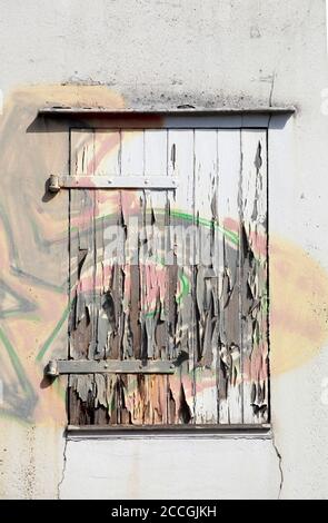 Old wooden hatch, Germany, Europe Stock Photo - Alamy