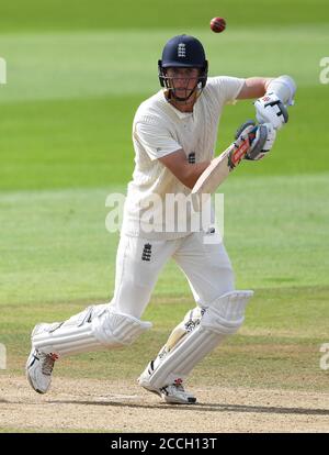 #6, Zak Crawley of England in action with the bat during Day Two of the ...