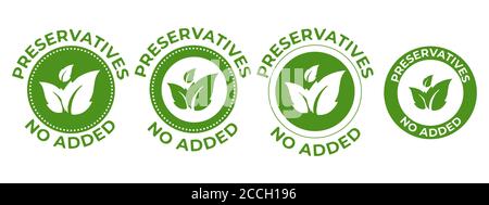 no preservatives vector icon isolated on transparent background, no ...