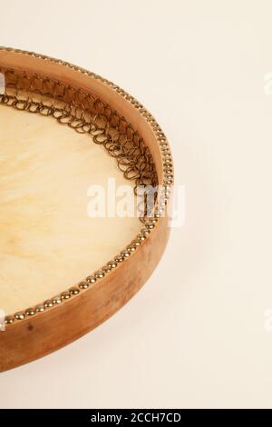 Large traditional hand drums from monastery in Phongsali, Laos Stock ...