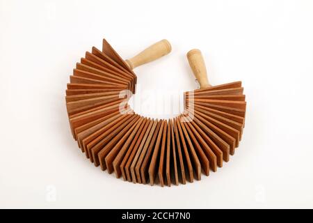 Binsasara, binzasara or Kokorico. Percussion instrument of Asian origin ...