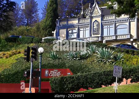 The Magic Castle, located in the Hollywood district of Los Angeles ...