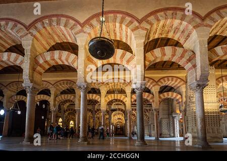 From 784- 786 AD, Abd al-Rahman I built the Mezquita, or Great Mosque ...