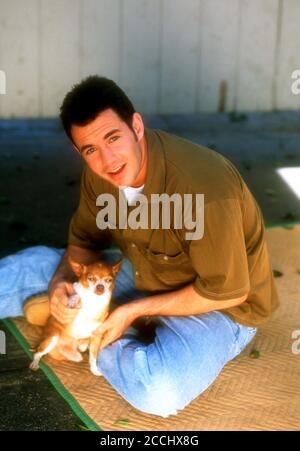 March 1996, Los Angeles, California, USA --- Actor Pierce Brosnan and ...
