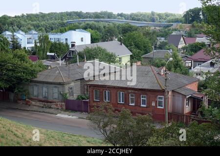 traditional wooden buildings of Chernihiv, Ukraine Stock Photo - Alamy