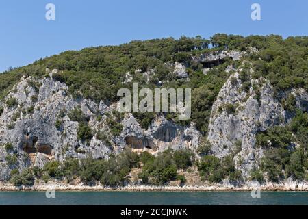 bank of Lim Channel, Istria, Croatia Stock Photo - Alamy