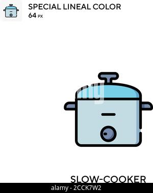 Stew Special lineal color icon. Illustration symbol design template for web mobile UI element ...