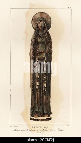 Merovingian queen, 5th century Stock Photo - Alamy